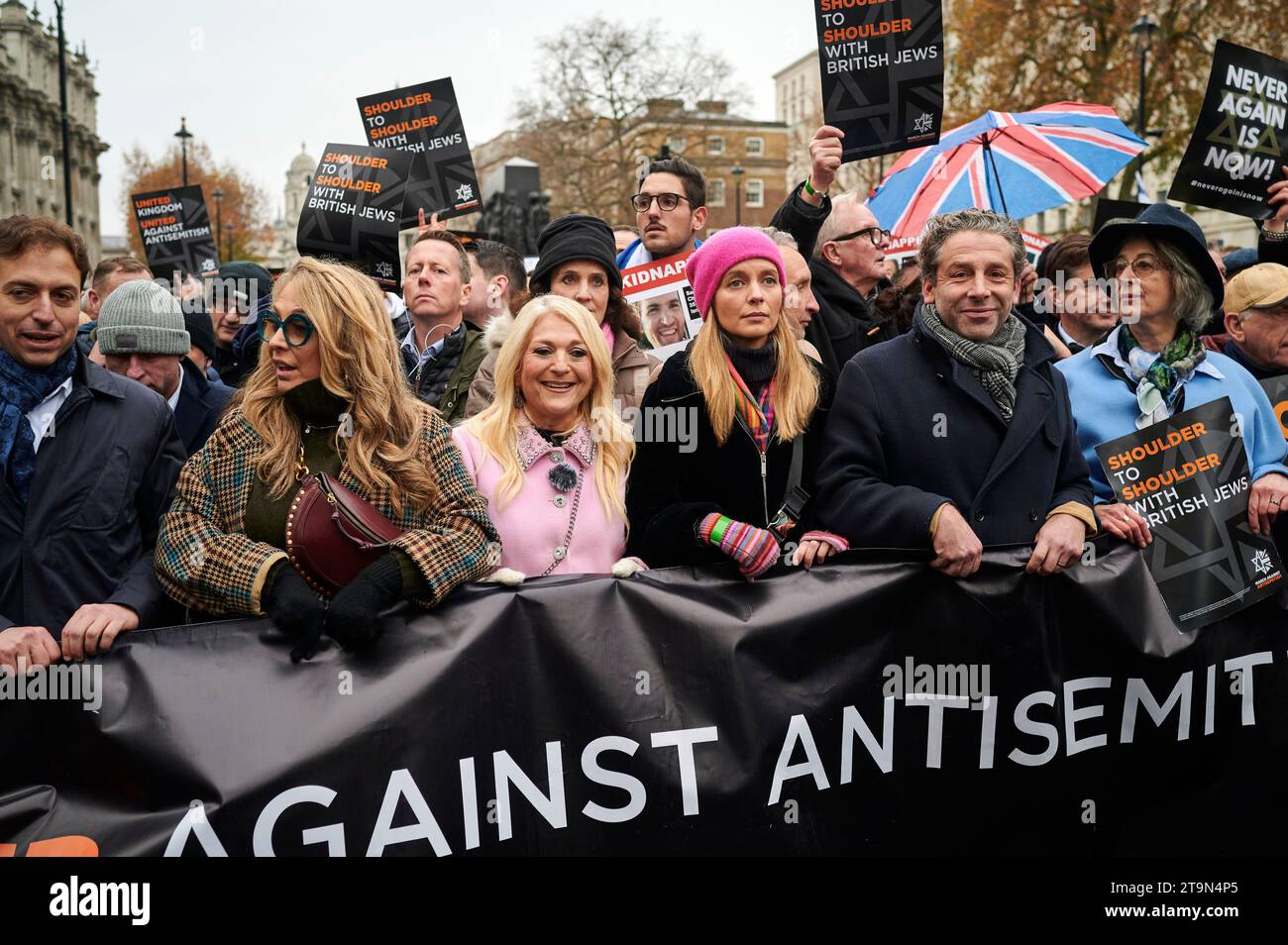 London, UK, 26th Nov 2023, Tracey-Ann Oberman, Rachel Riley, Vanessa ...