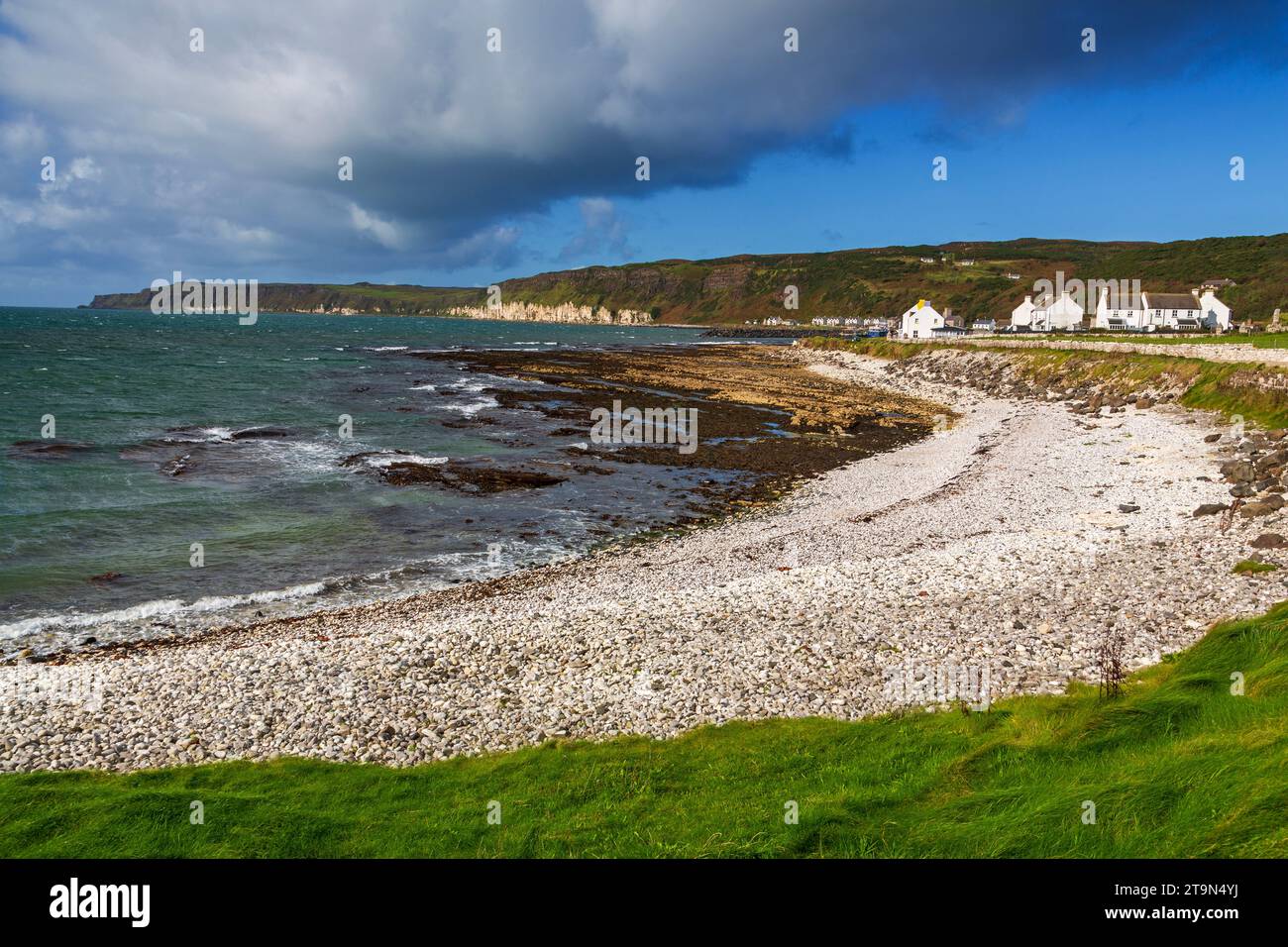 Church Bay, Rathlin Island, County Antrim, Northern Ireland, United ...