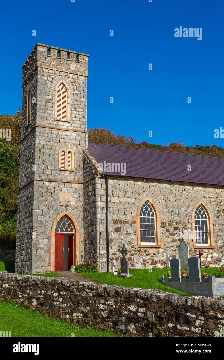 St. Thomas's Churh, Church Bay, Rathlin Island, County Antrim, Northern ...