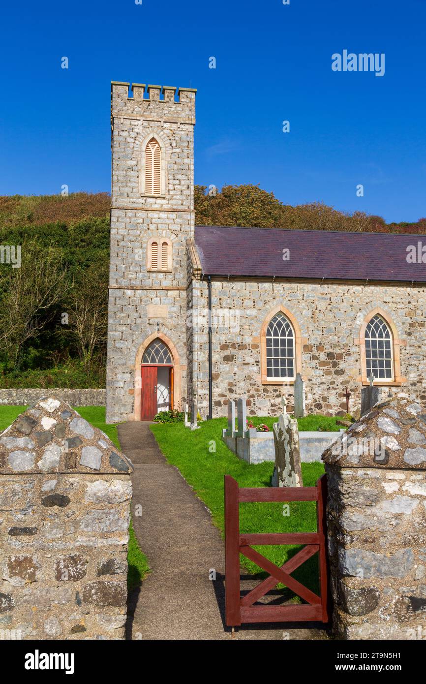 St. Thomas's Churh, Church Bay, Rathlin Island, County Antrim, Northern ...