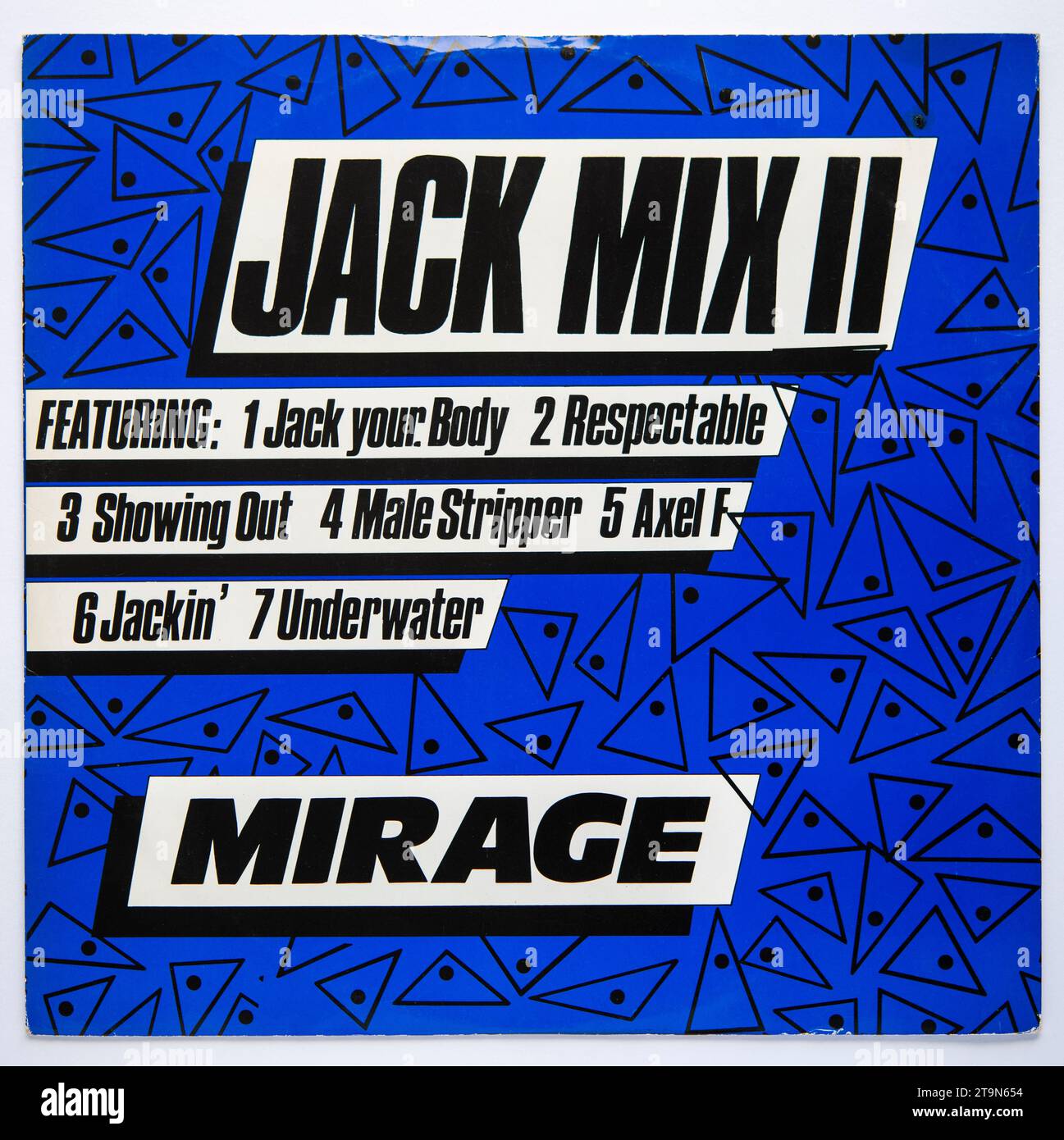 Picture cover of the seven inch single version of Jack Mix II by Mirage ...