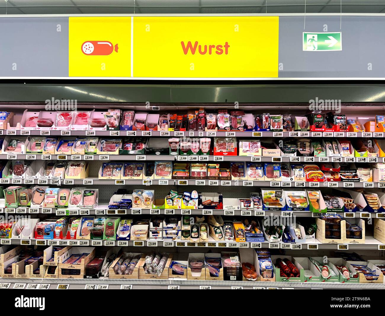 Wurstabteilung hi-res stock photography and images - Alamy