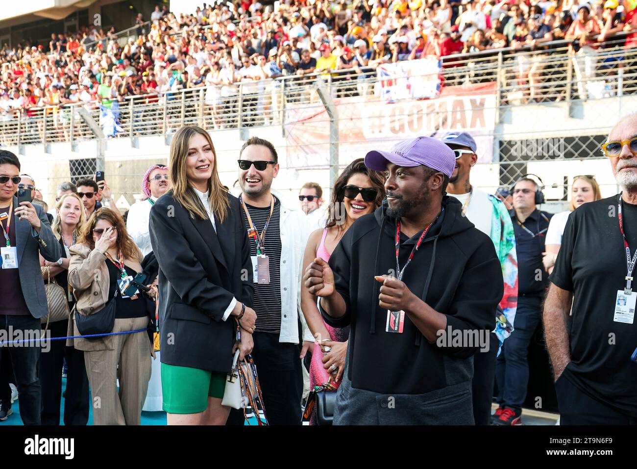 Abu Dhabi, United Arab Emirates. 26th Nov, 2023. Maria Sharapova ...