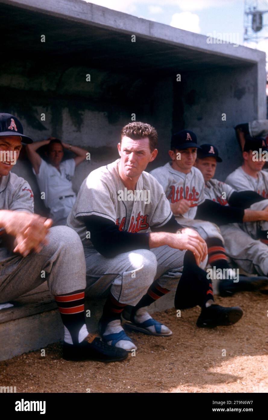 FL - MARCH, 1957: Mickey McDermott #19 of the Kansas City Athletics ...