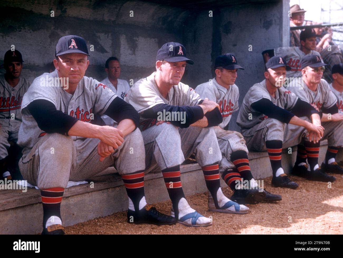 FL - MARCH, 1957: Irv Noren #11, Mickey McDermott #19, Milt Graff #4 ...