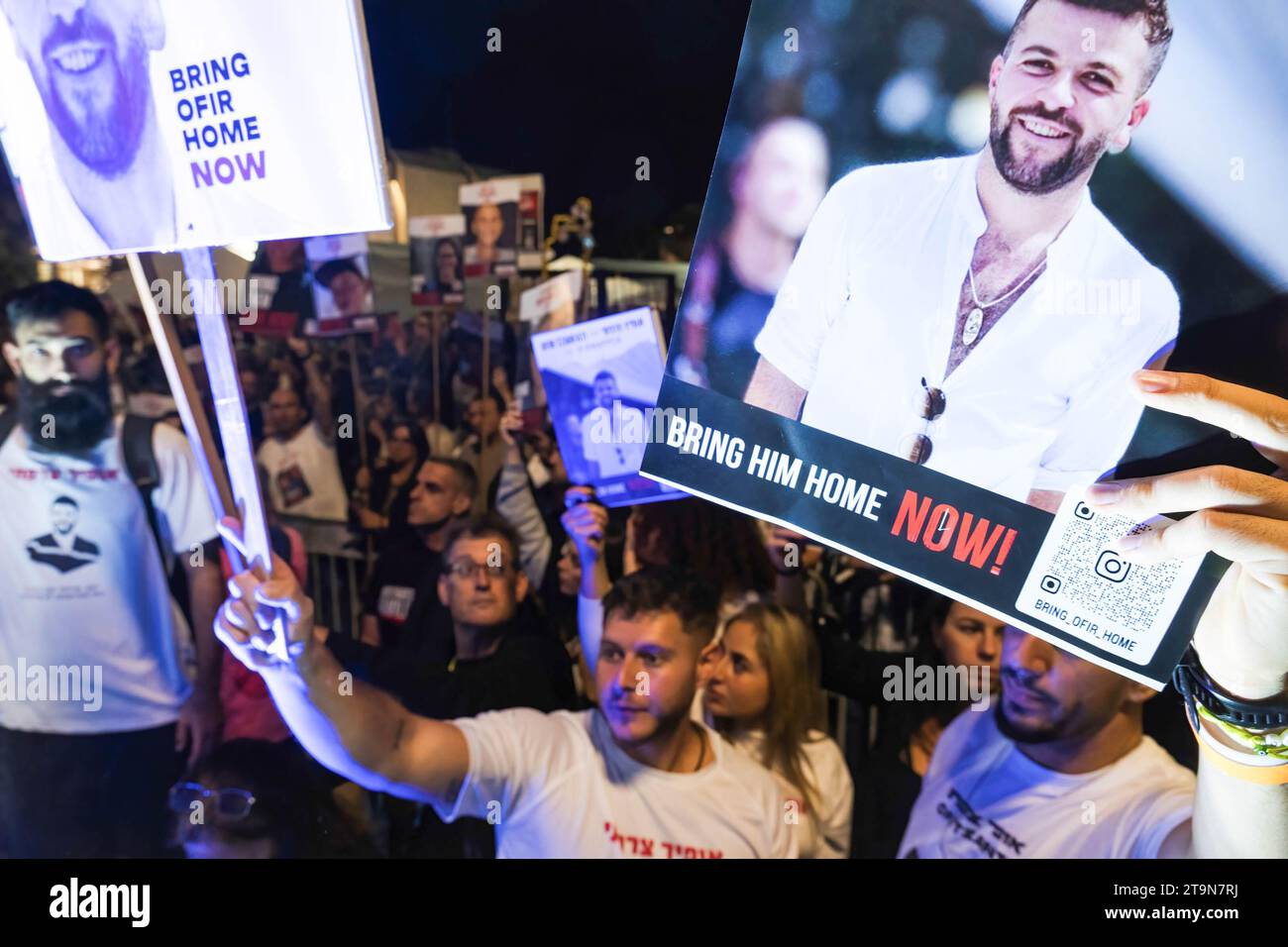 Israeli hostage posters hi-res stock photography and images - Alamy