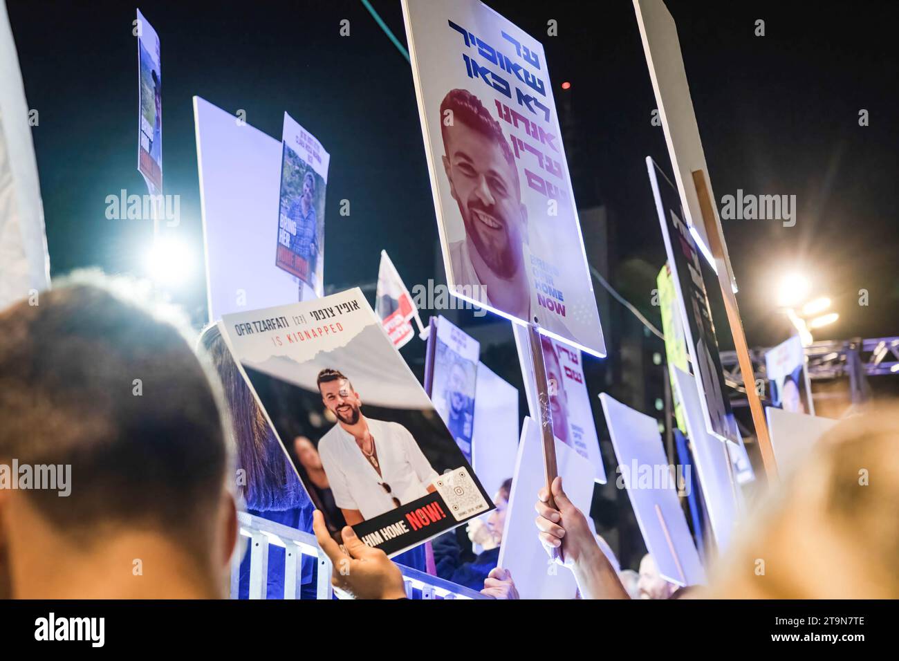 Israeli hostage posters hi-res stock photography and images - Alamy