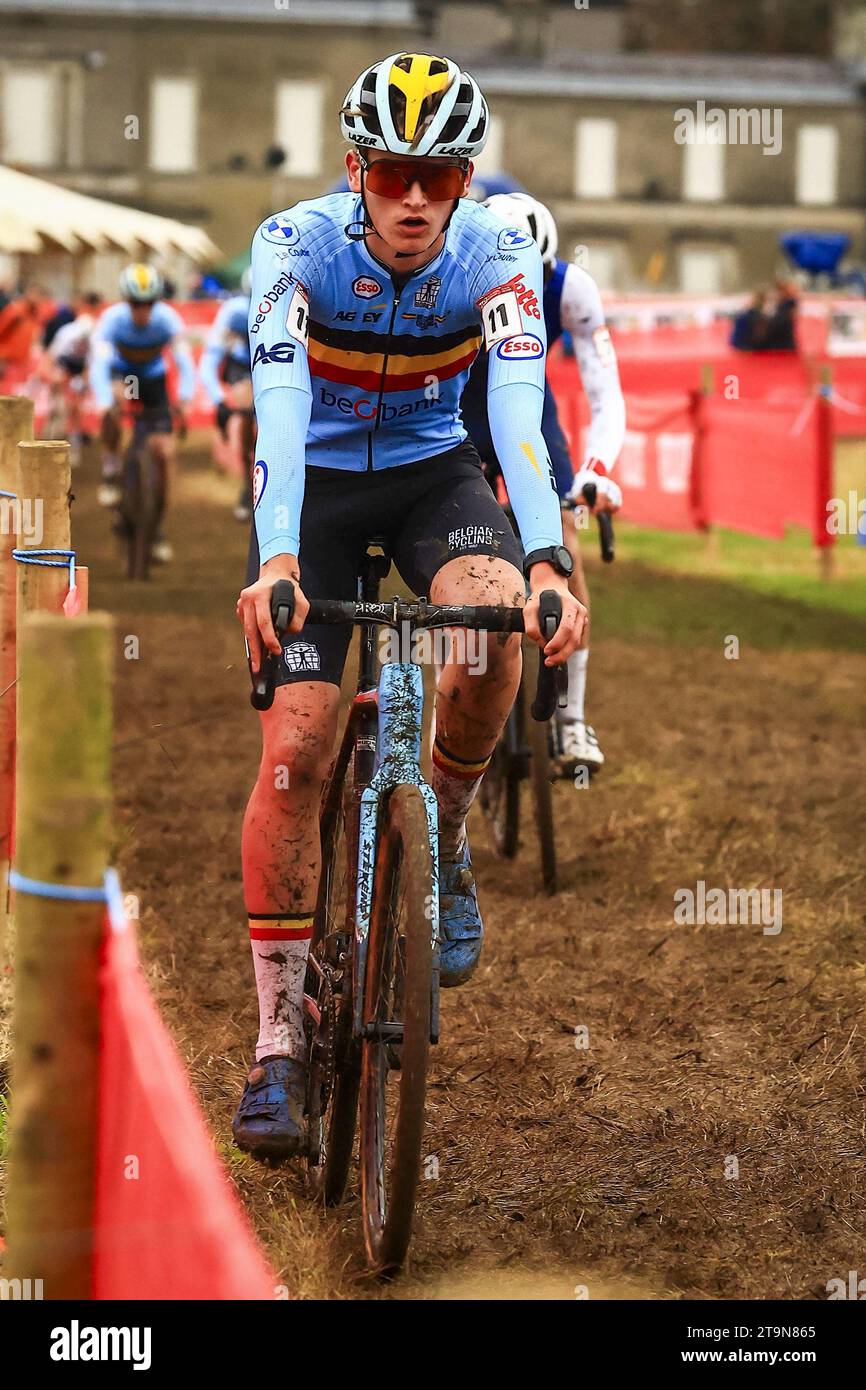 Dublin, Ireland. 26th Nov, 2023. Belgian Senn Bossaerts pictured in ...