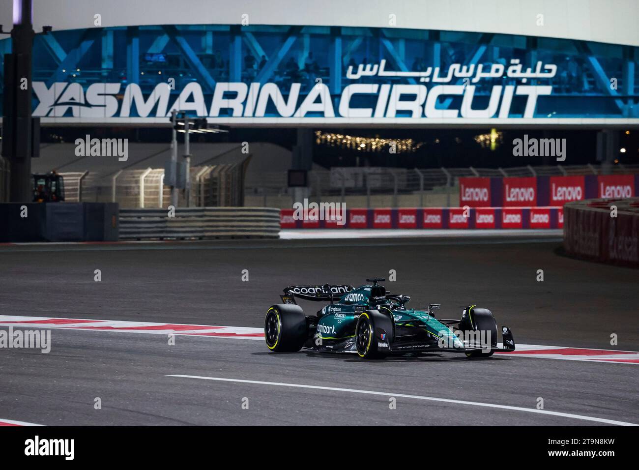 Abu Dhabi, United Arab Emirates. 26th Nov, 2023. #18 Lance Stroll (CAN ...