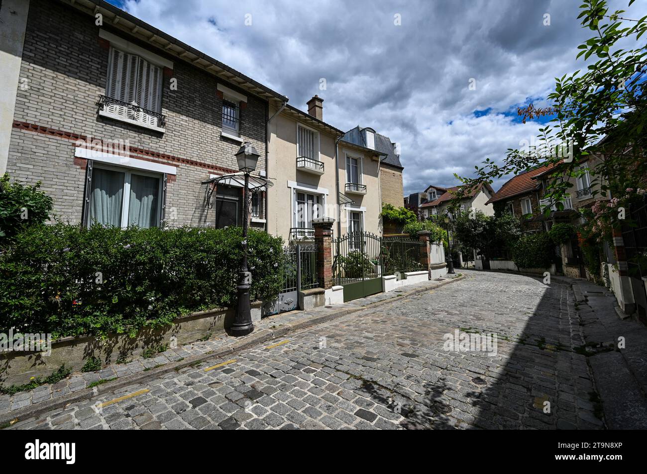 Paris, France.July 1, 2022. Paris to discover: the quiet and pretty ...