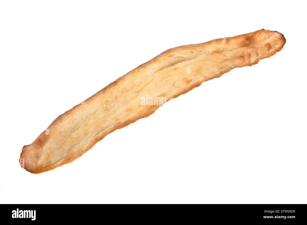 Traditional Georgian bread, Shoti isolated on white background Stock ...