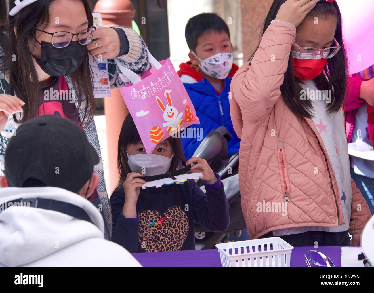 San Francisco, CA - April 15, 2023:Participants enjoying the CYC Spring ...