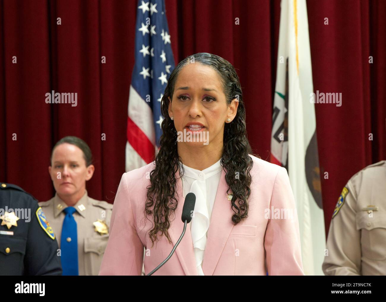 San Francisco, CA - April 28, 2023: District Attorney Brooke Jenkins ...