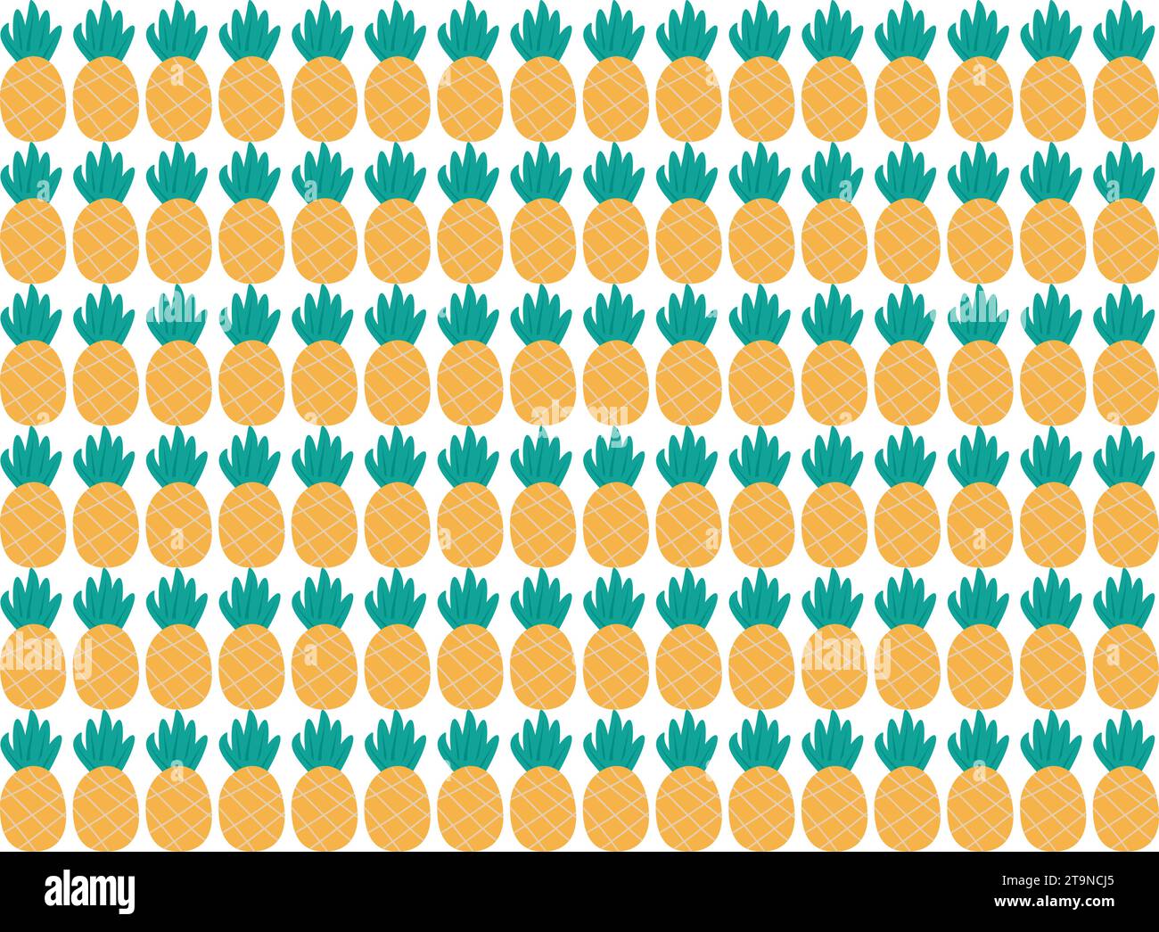Geometric Pineapple Background Seamless Pattern vector illustration Stock Vector Image & Art - Alamy