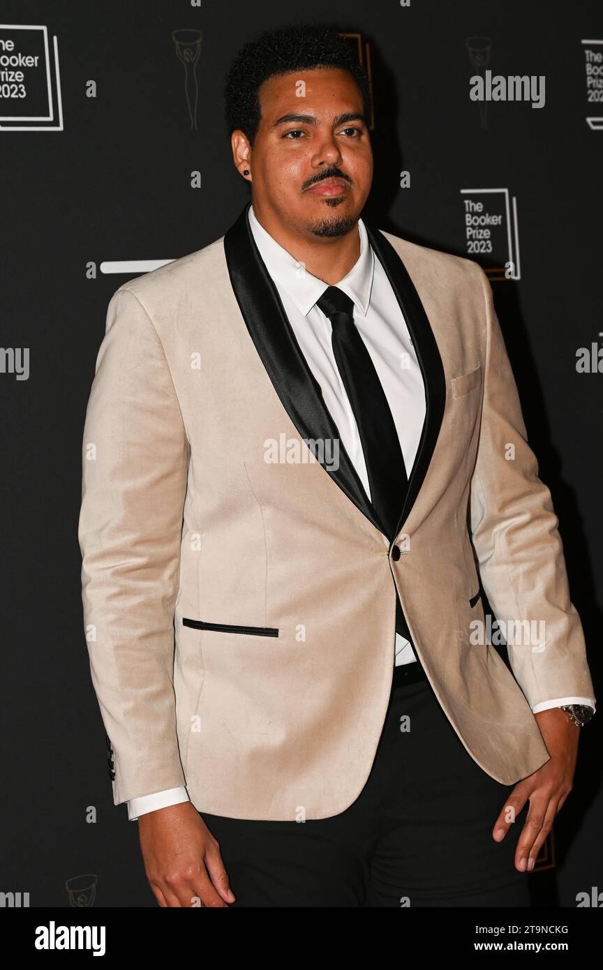 London, UK. 26th Nov, 2023. Jonathan Escoffery attends the Booker Prize ...