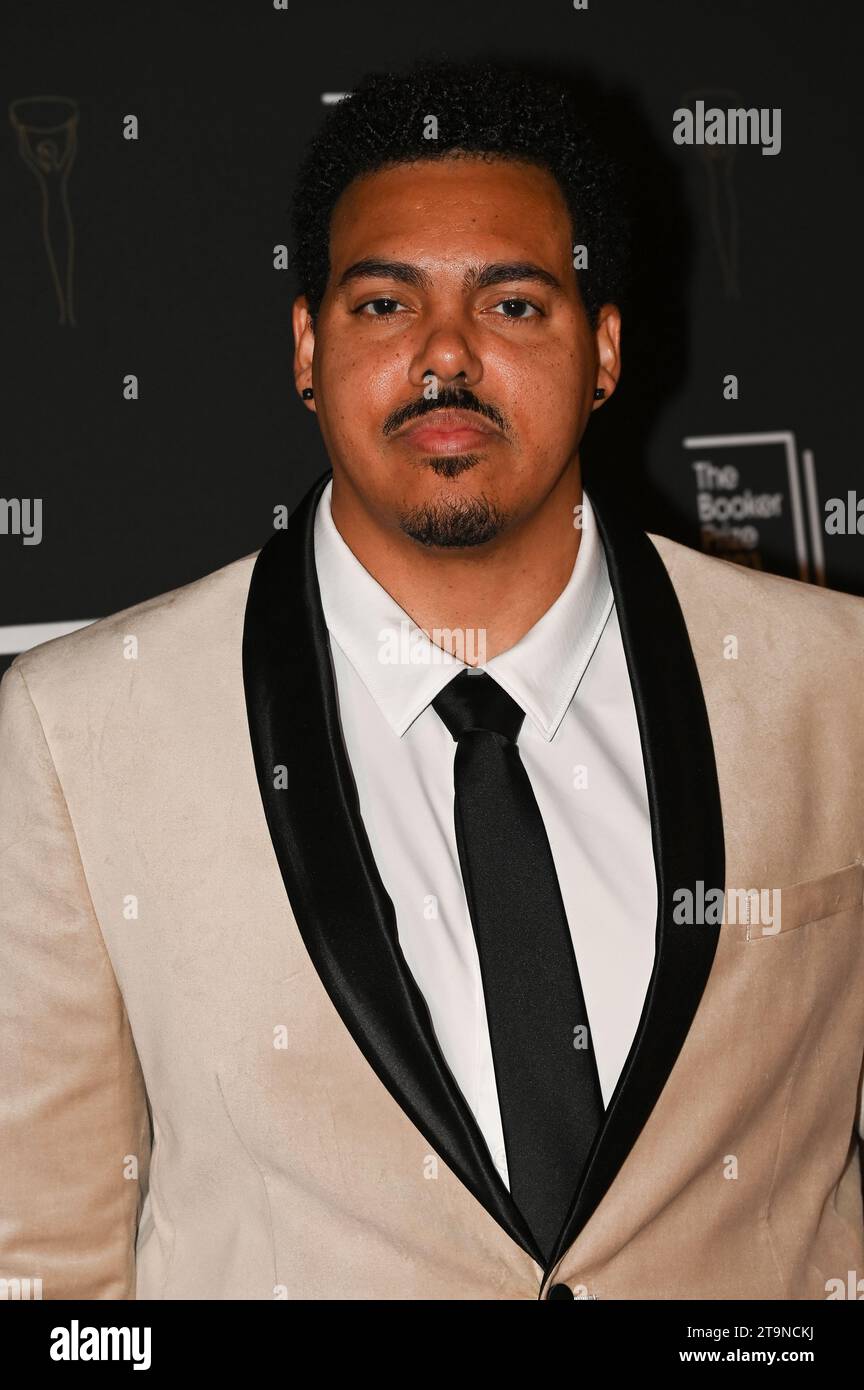 London, UK. 26th Nov, 2023. Jonathan Escoffery attends the Booker Prize ...