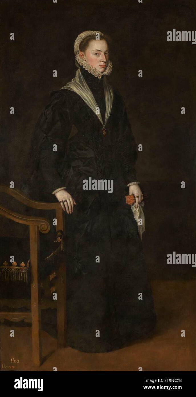 Joanna of Austria 1560 by Anthonis Mor Van Dashorst Stock Photo - Alamy