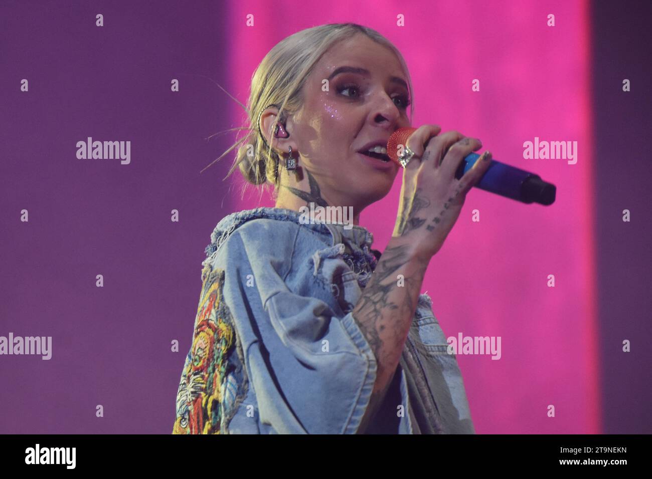 Mexico City, Mexico. 25th Nov, 2023. Young Miko, the Puerto Rican Latin ...