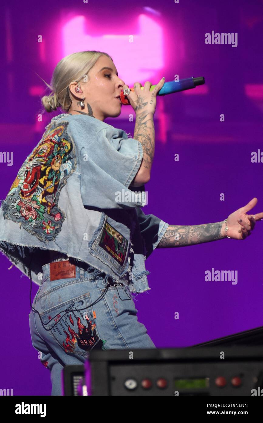 Mexico City, Mexico. 25th Nov, 2023. Young Miko, the Puerto Rican Latin ...