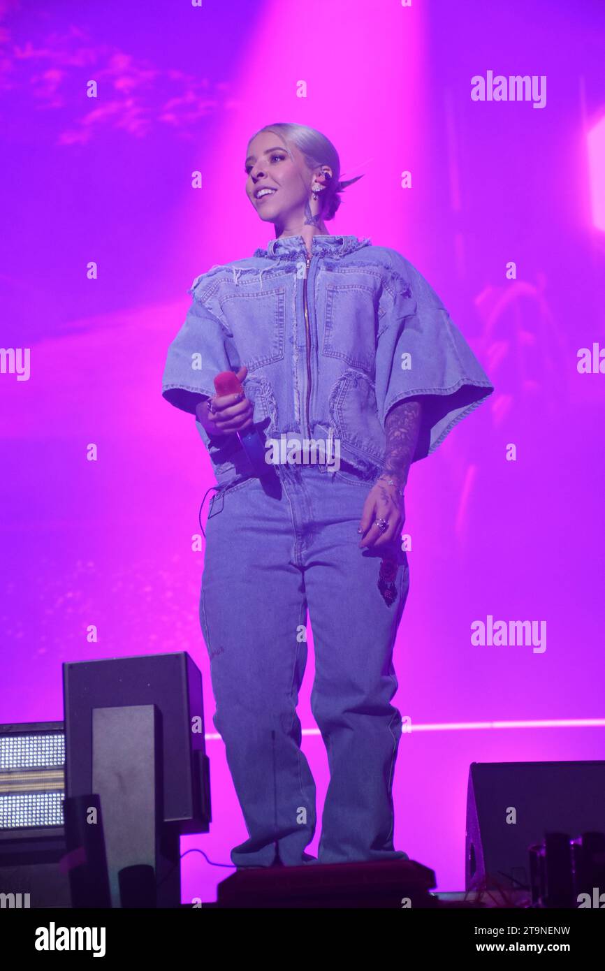 Mexico City, Mexico. 25th Nov, 2023. Young Miko, the Puerto Rican Latin ...