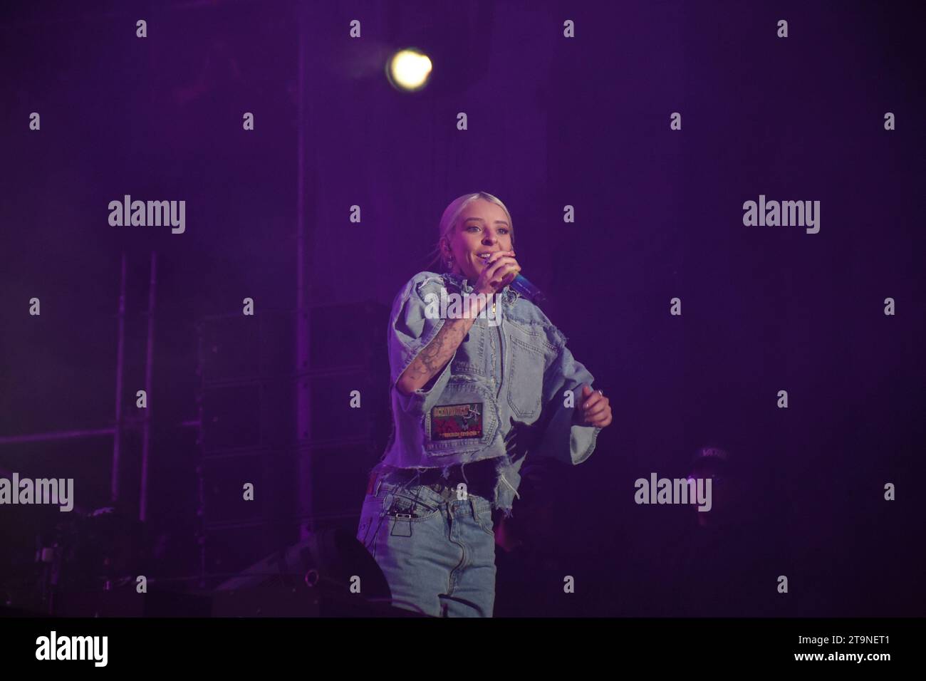 Mexico City, Mexico. 25th Nov, 2023. Young Miko, the Puerto Rican Latin ...
