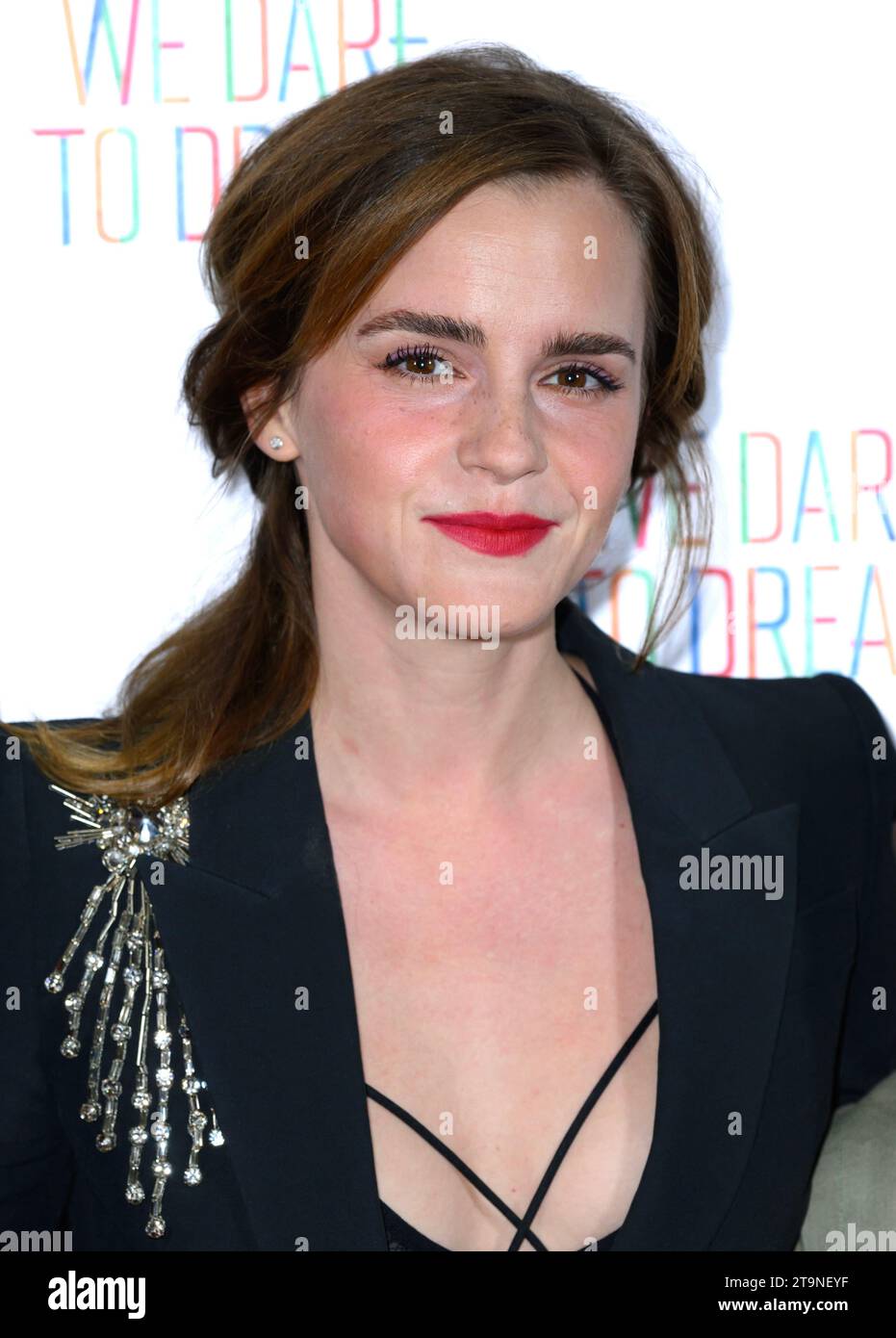 London, UK. November 26th, 2023. Emma Watson arriving at the We Dare To ...
