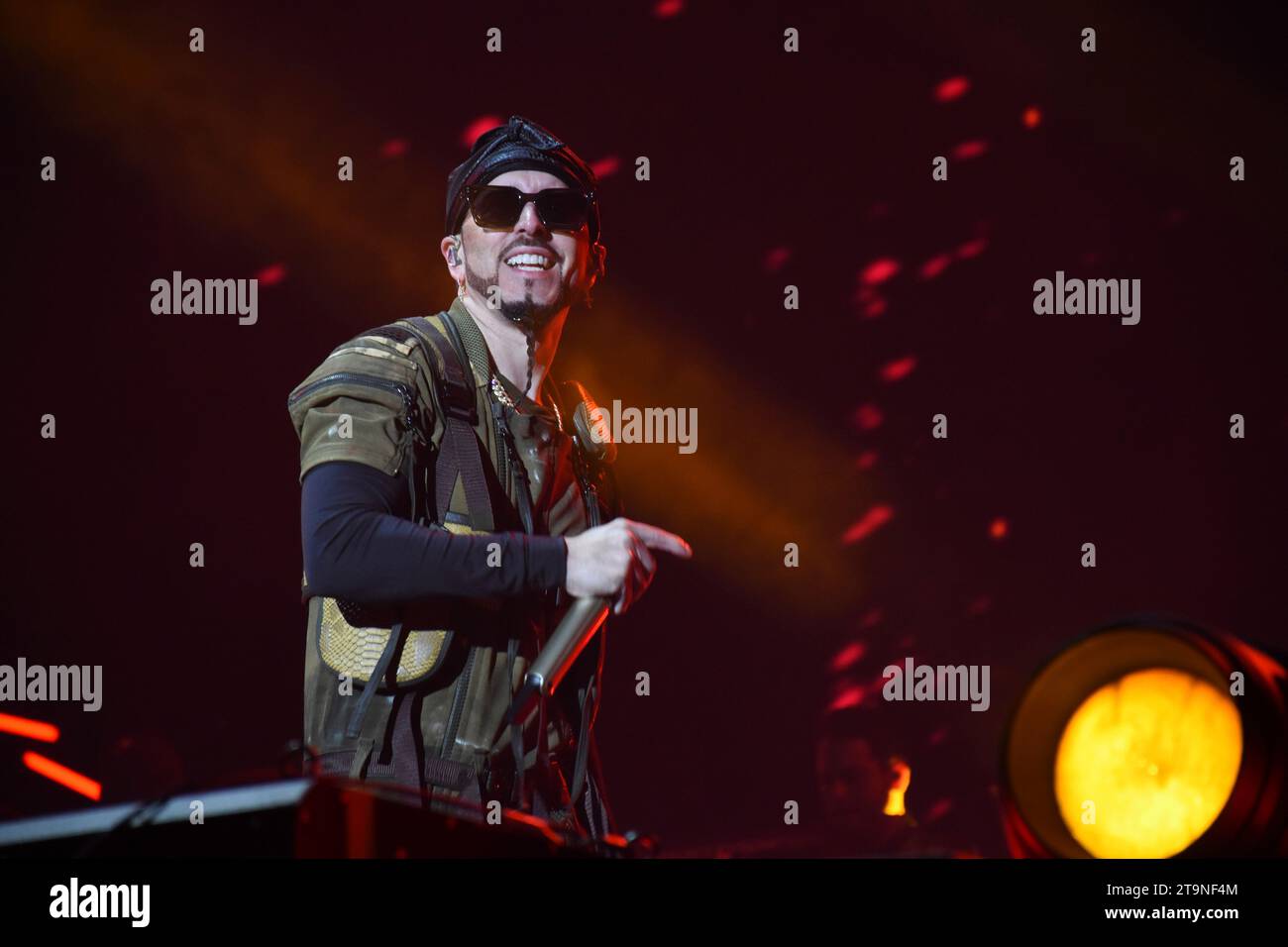Mexico City, Mexico. 25th Nov, 2023. Llandel Veguilla, known as Yandel ...