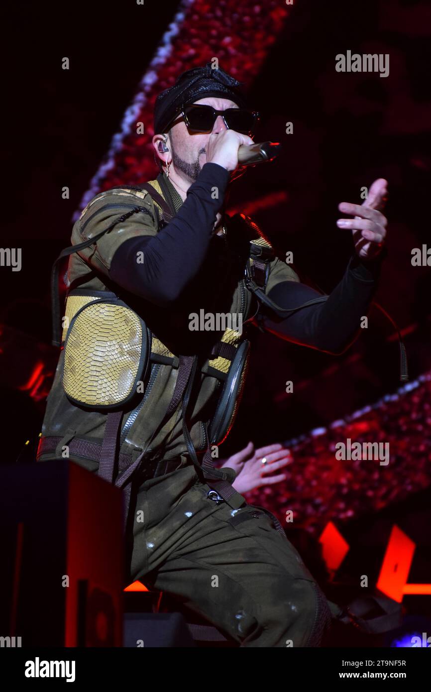 Mexico City, Mexico. 25th Nov, 2023. Llandel Veguilla, known as Yandel ...