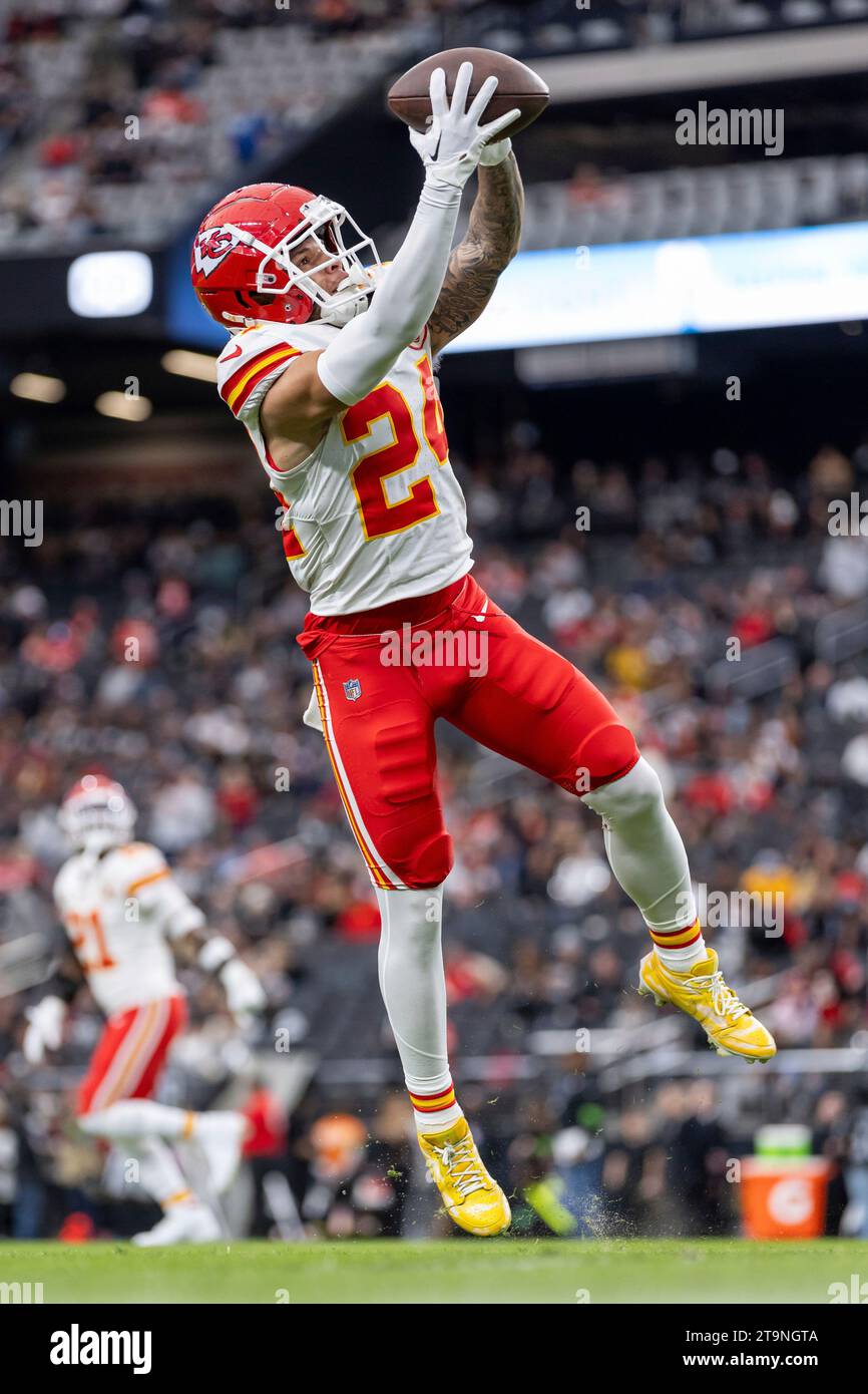 Kansas City Chiefs wide receiver Skyy Moore (24) warms up before ...