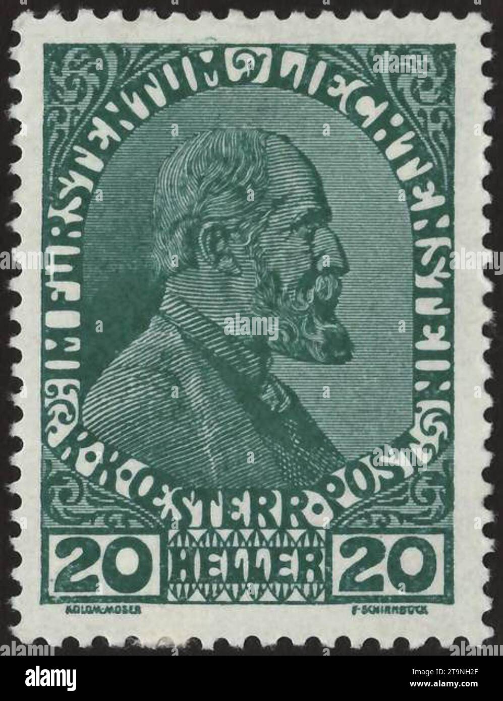 20 heller stamp hi-res stock photography and images - Alamy