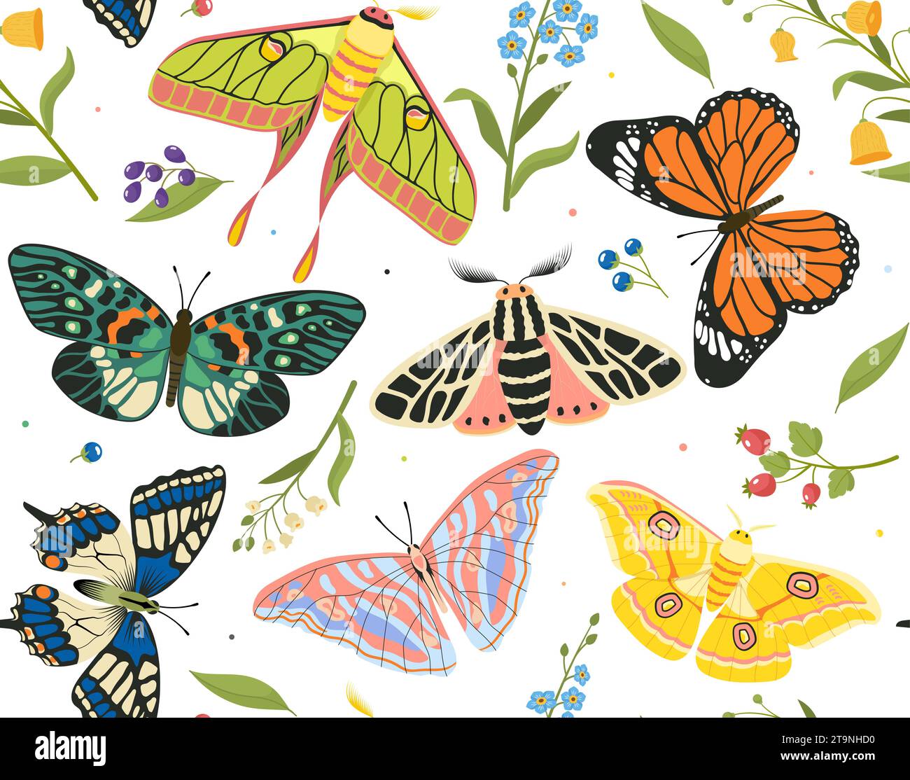 Jungle nursery pattern Cut Out Stock Images & Pictures - Alamy