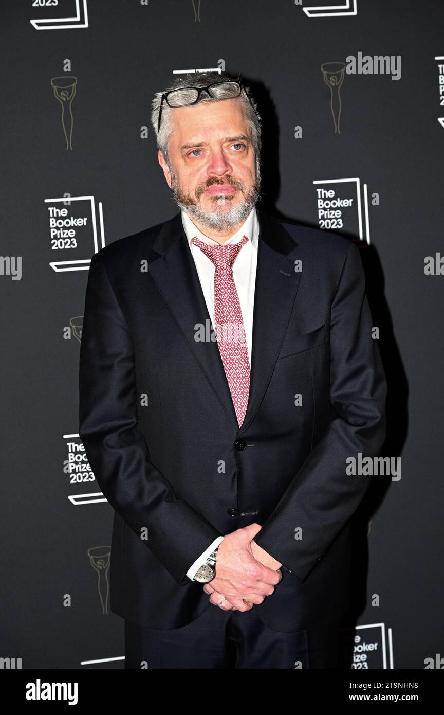 London, UK. 26th Nov, 2023. Paul Harding attends the Booker Prize 2023 ...