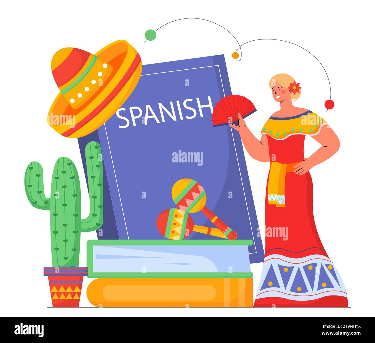 Spanish lesson Cut Out Stock Images & Pictures - Alamy