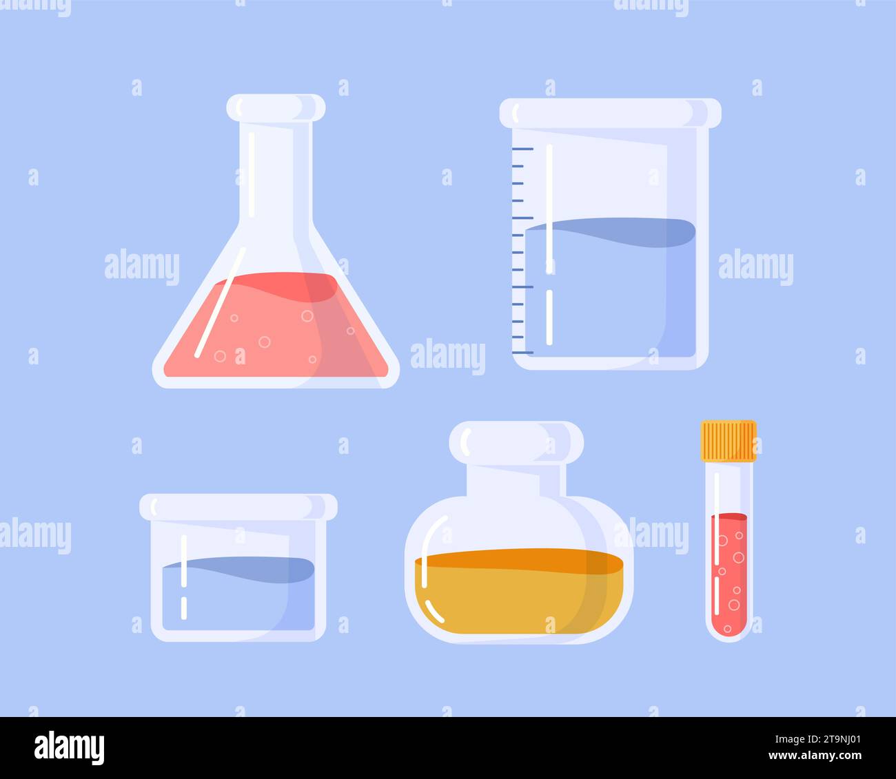 Lab chemical tubes vector set Stock Vector Image & Art - Alamy