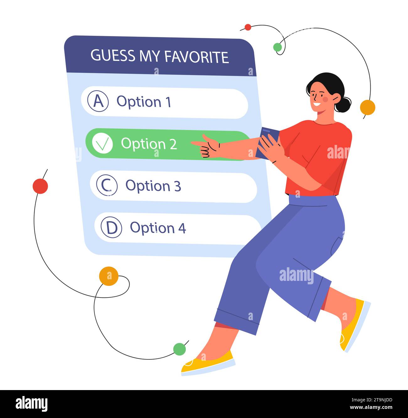 Online poll vector concept Stock Vector Image & Art - Alamy