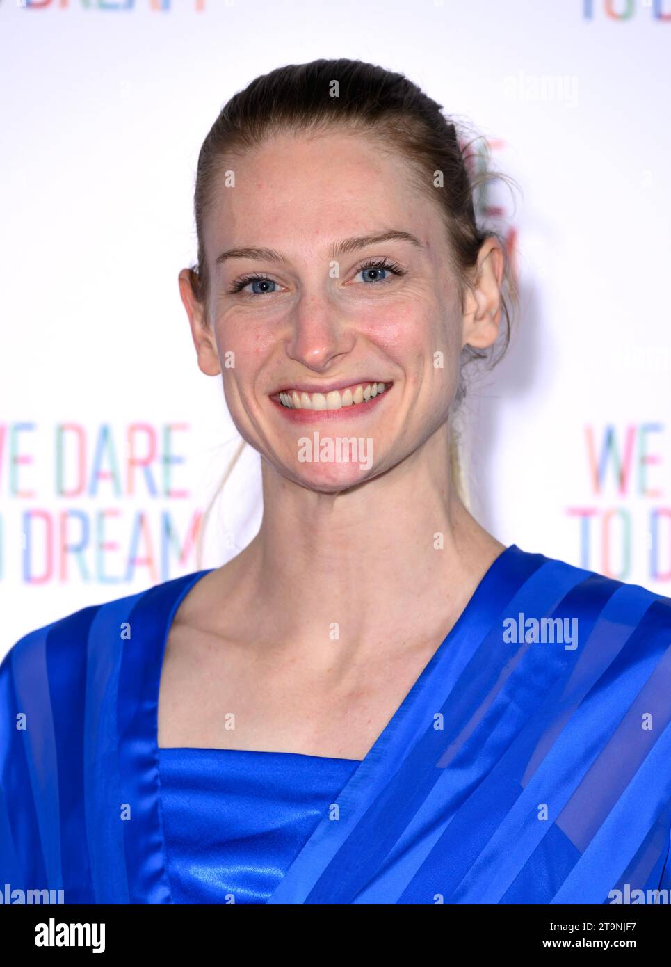 London, UK. November 26th, 2023. Bryony Page arriving at the We Dare To ...