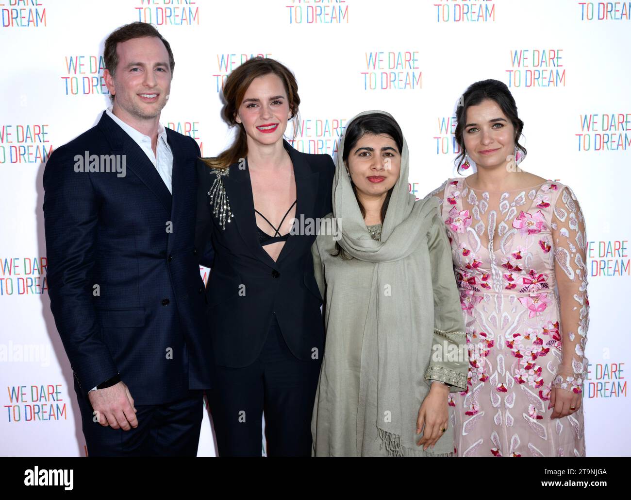 London, UK. November 26th, 2023. Joe Gebbia, Emma Watson, Malala ...