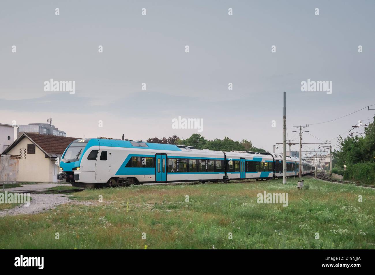 Modern diesel train hi-res stock photography and images - Alamy