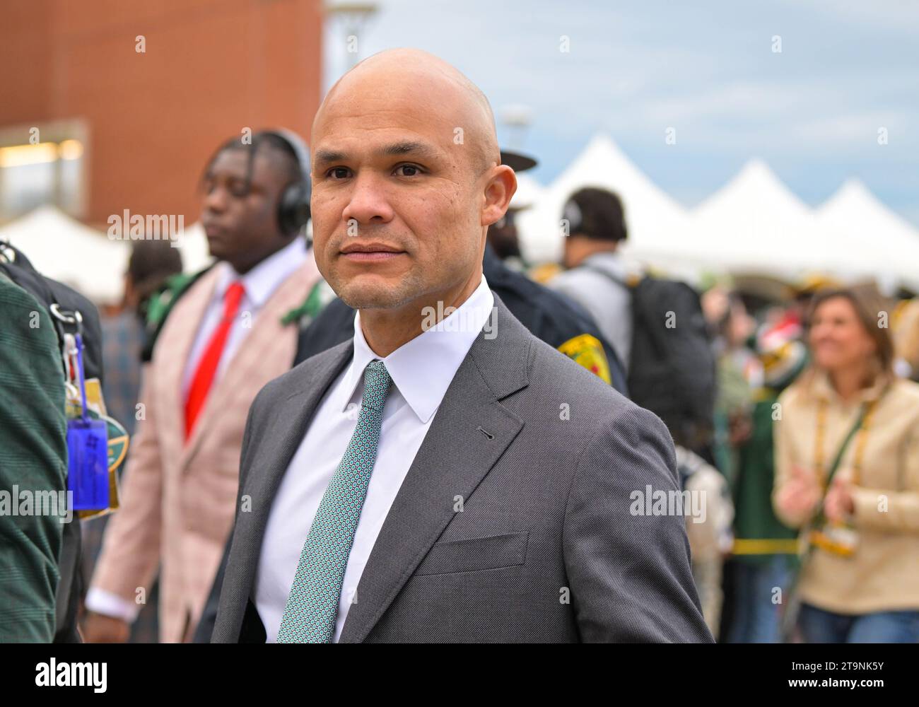 Waco, Texas, USA. 25th Nov, 2023. Baylor Bears head coach Dave Aranda ...