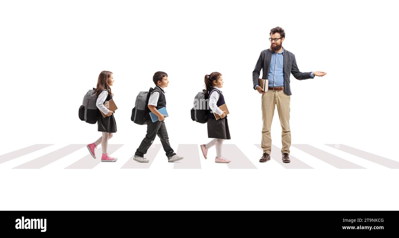 Child walk line Cut Out Stock Images & Pictures - Alamy