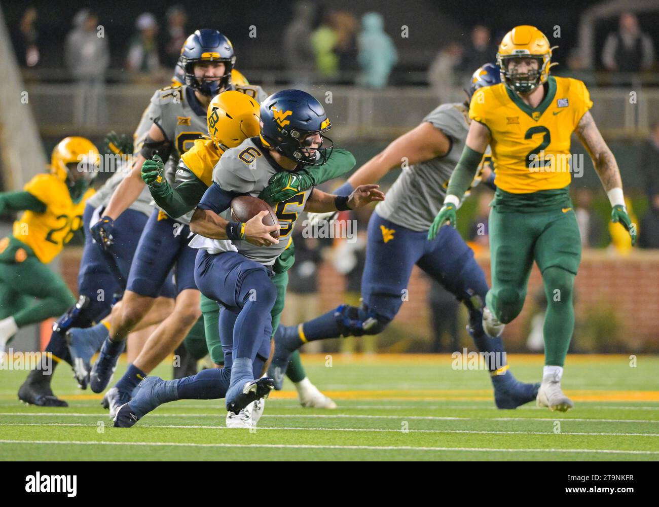 Waco, Texas, USA. 25th Nov, 2023. Baylor Bears safety Bryson Jackson (7 ...