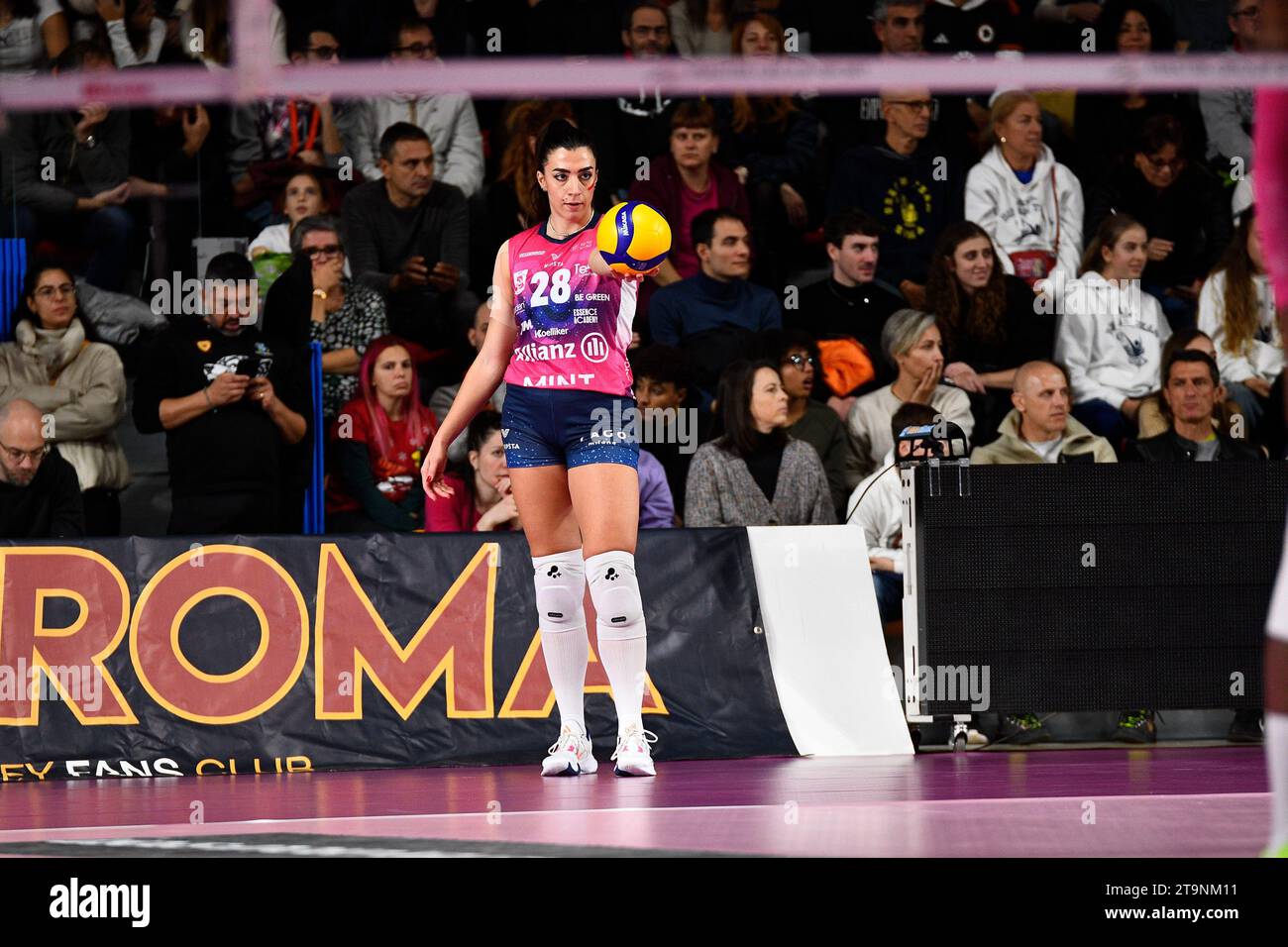 Rome, Italy. 26th Nov, 2023. Sonia Candi during Roma Volley Club vs ...