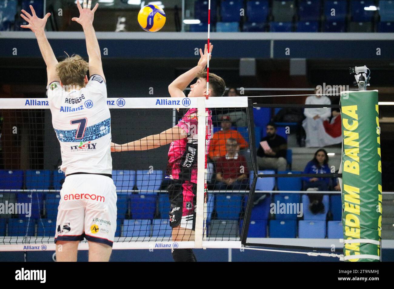 Milano, Italy. 26th Nov, 2023. LUCA PORRO (PALLAVOLO PADOVA) during ...