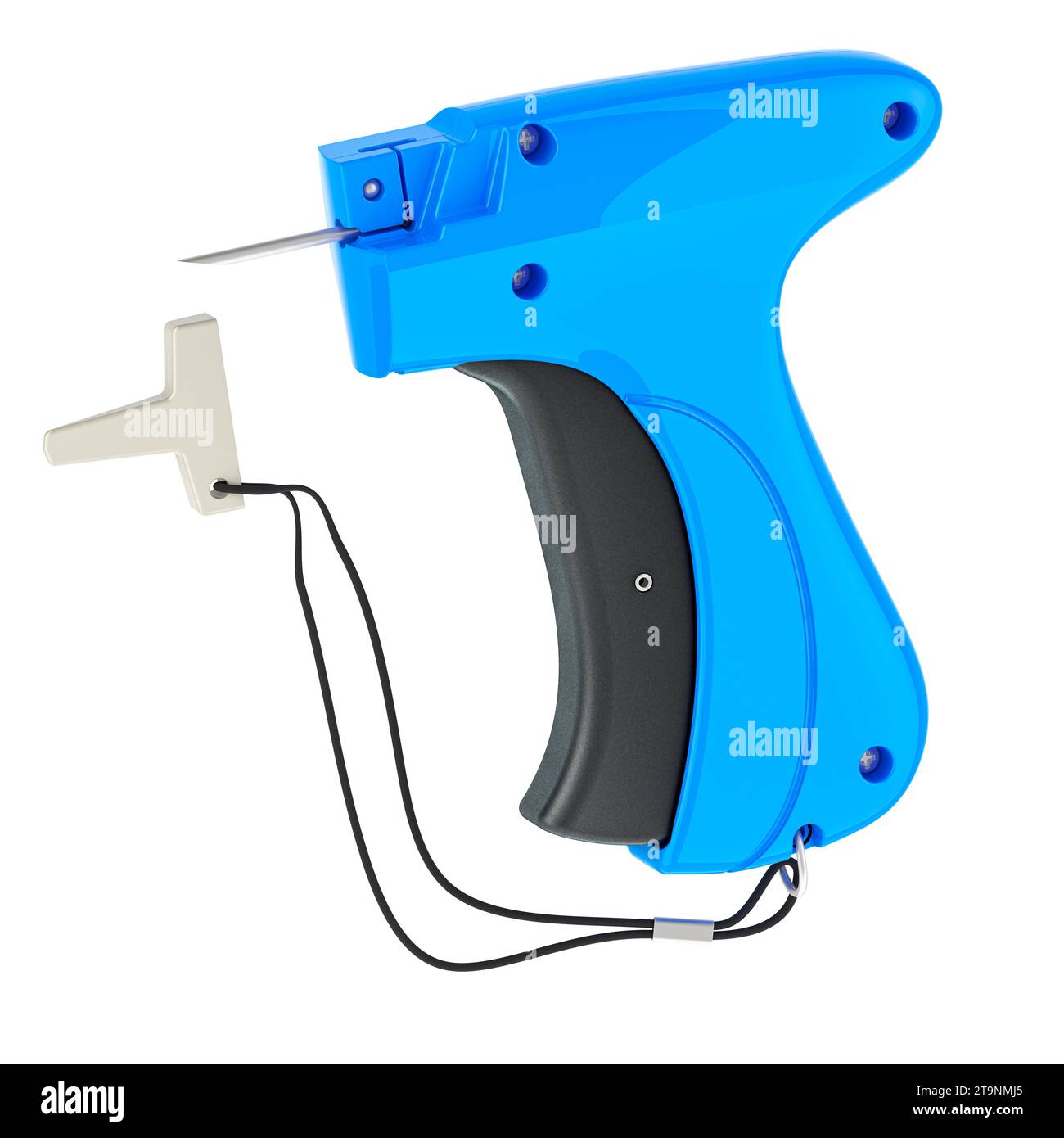 Tagging Gun for Clothing. 3D rendering isolated on white background ...