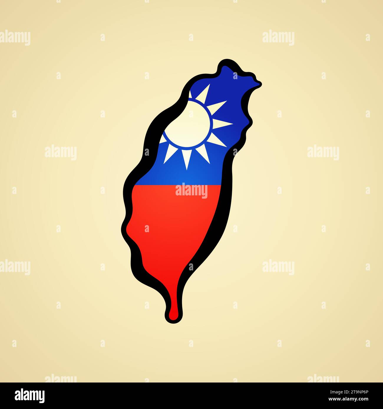 Border line of taiwan hi-res stock photography and images - Alamy