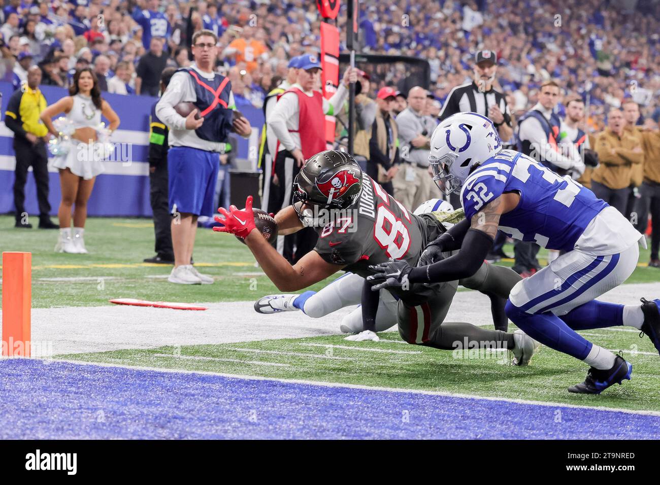 Indianapolis, Indiana, USA. 26th Nov, 2023. Tampa Bay Buccaneers tight ...