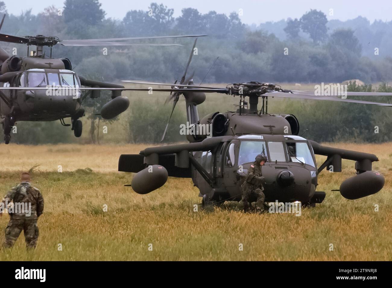 The Sikorsky UH-60 Black Hawk, Eagle Base Tuzla, Bosnia and Herzegovina ...