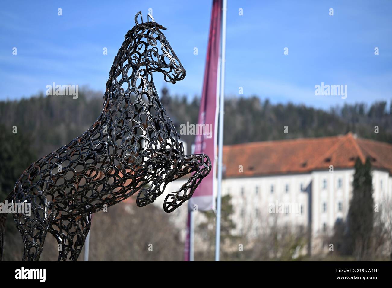 Lipizzaner stud farm in Piber in Styria - Lipizzaners have been bred ...
