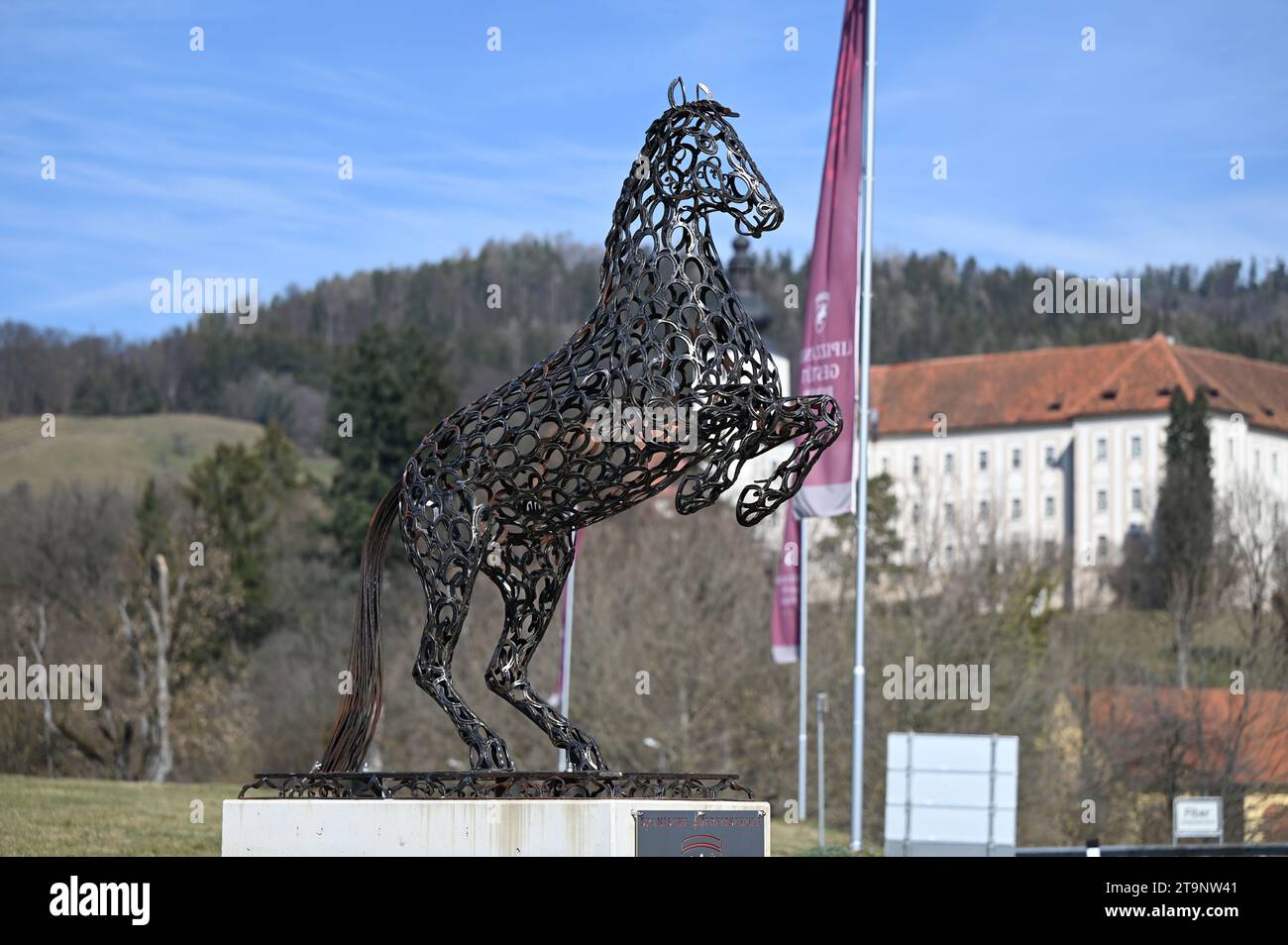 Lipizzaner stud farm in Piber in Styria - Lipizzaners have been bred ...