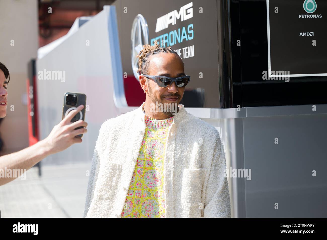 Abu Dhabi, United Arab Emirates. 26th Nov, 2023. SIR LEWIS HAMILTON ...